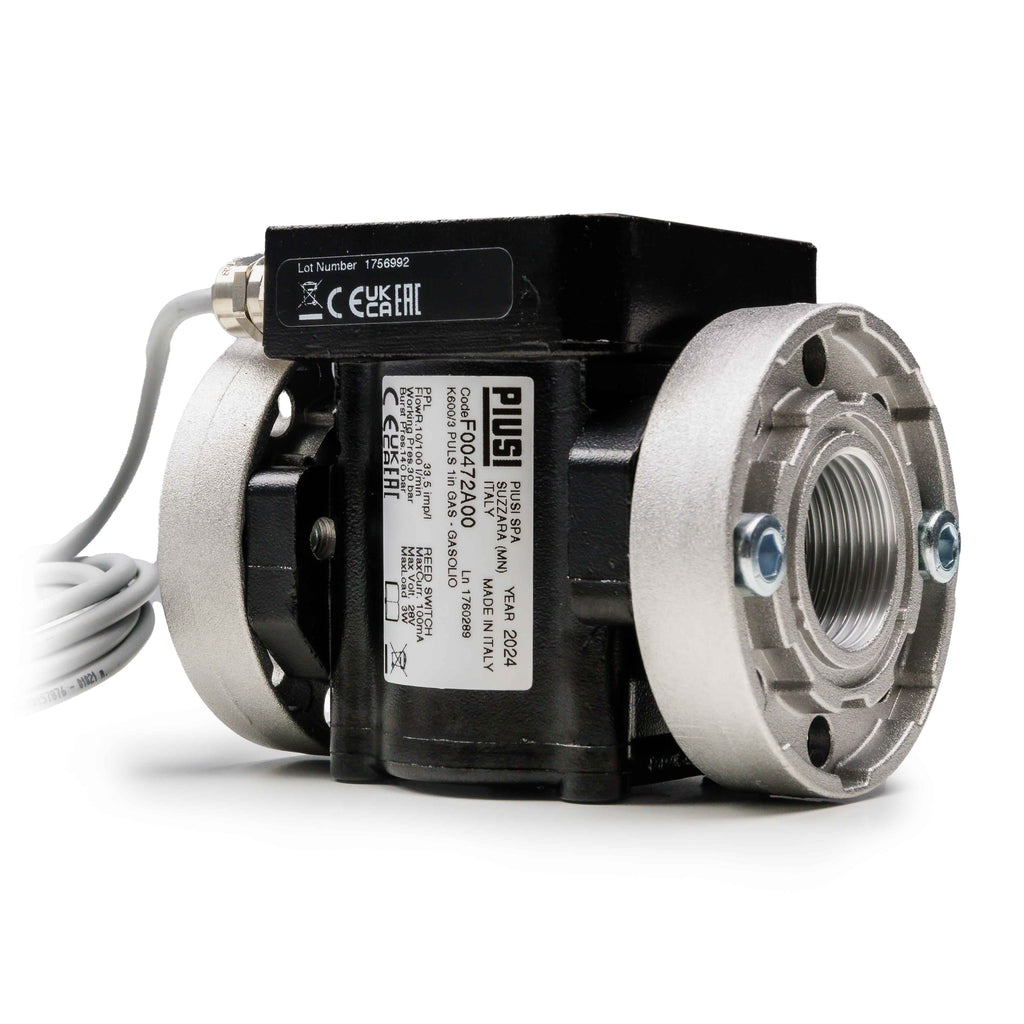 Piusi K600/3 Pulse Meter 1in BSP Diesel F00472A00
